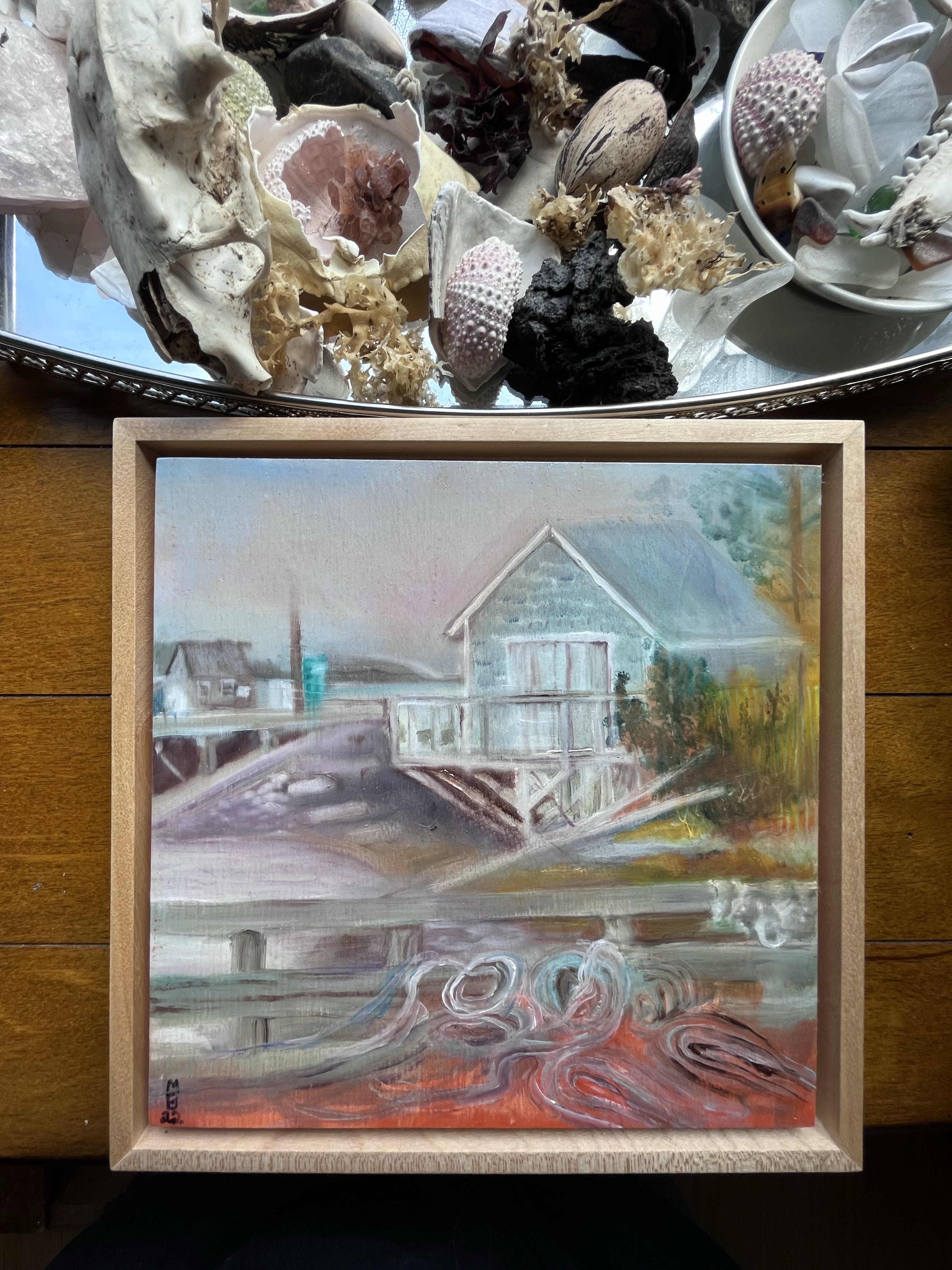 Bass Harbor Ferry Terminal – The Artwork of Mari(Anne) Brown